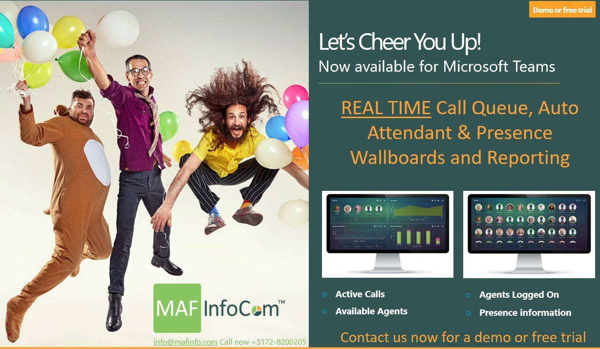 MAF - Microsoft Teams REAL TIME Call Queue, Auto Attendant & more